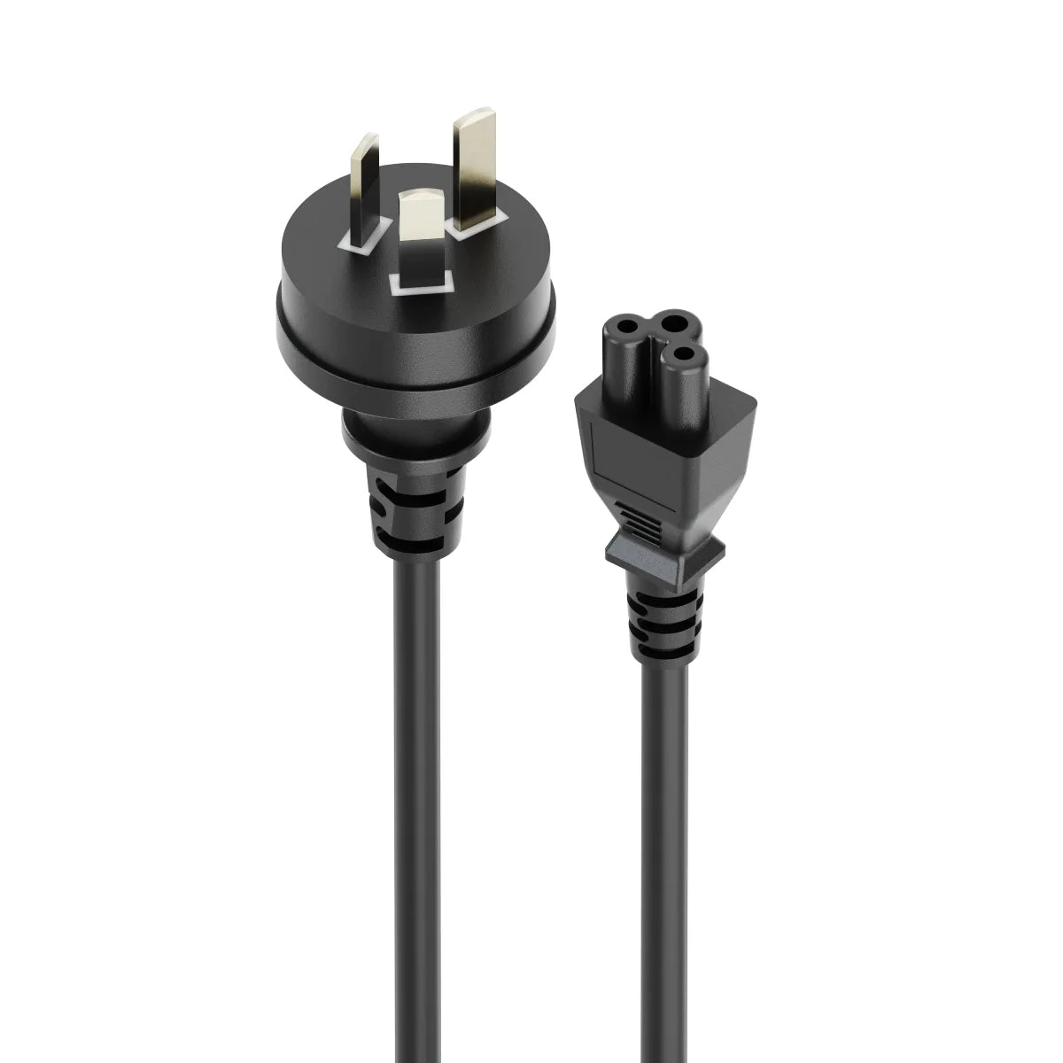 2m AUS 3 Pin Plug to IEC C5 Power Cable Ð In PPE Bag – Alogic Business